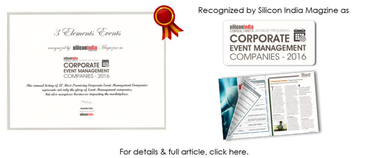 3 Events – Solution For Everyone